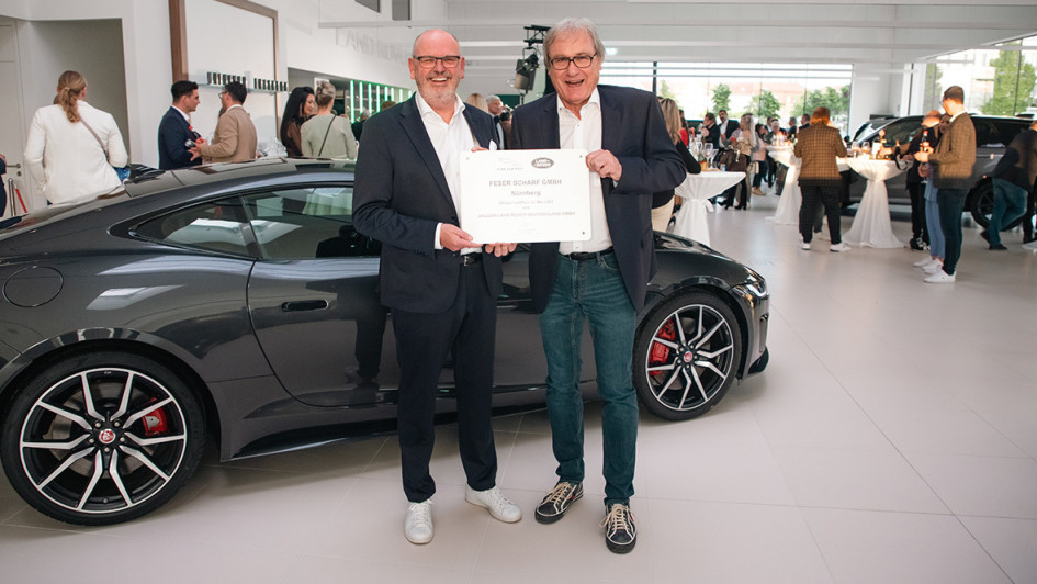 Feser-Graf-Gruppe: Eröffnung des Jaguar Land Rover Standorts in Nürnberg