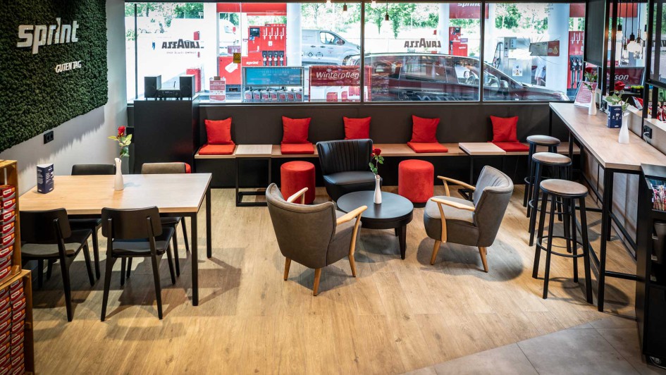 Sprint Tankstelle überzeugt mit einem neuen Ladenkonzept