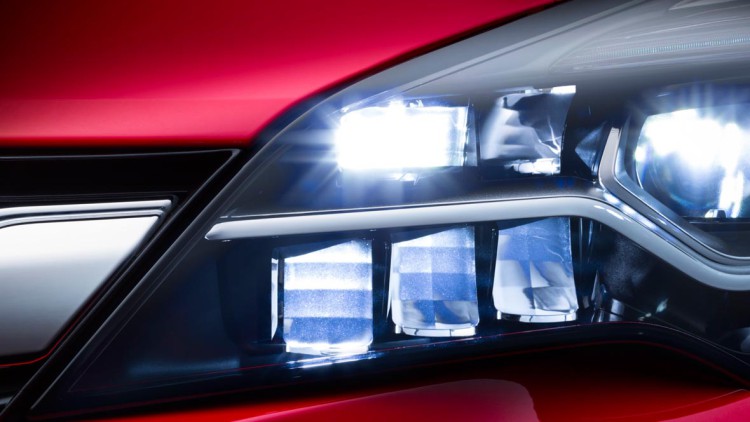 Lichtsystem: Matrix-LED im neuen Opel Astra