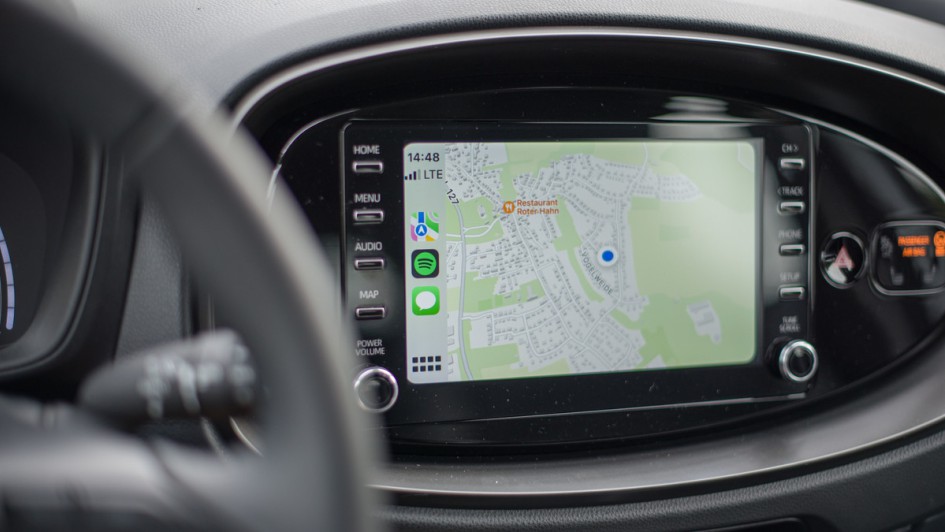Toyota Aygo Apple Carplay