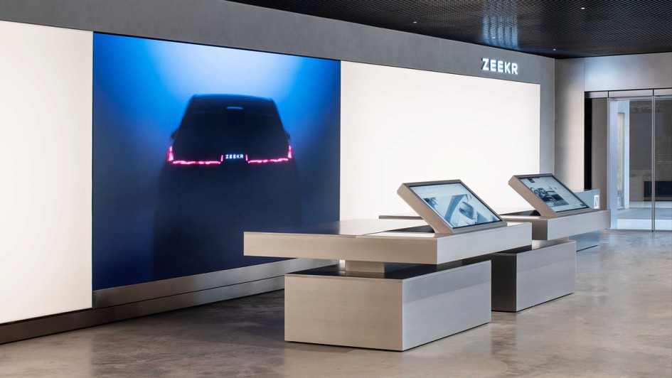 Zeekr-Showroom in Stockholm