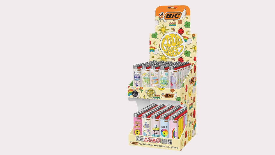 BIC Feuerzeug-Serie Positive Vibes